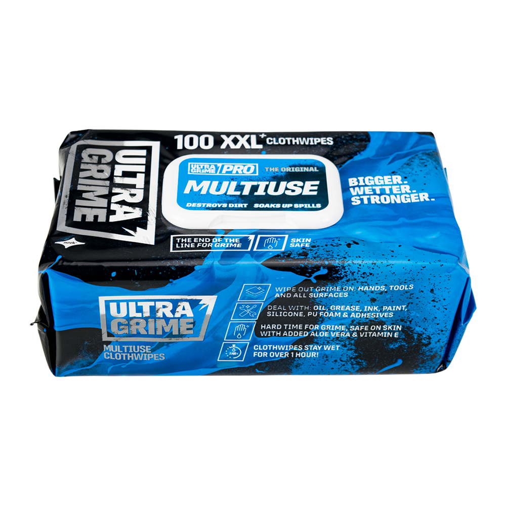 UltraGrime Pro Multiuse Super Performance Wipes - 100 Pack – Pipekit