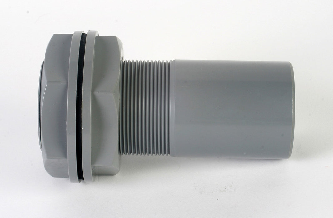 PVC Tank Connector Plain Threaded – Pipekit